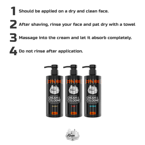 Cream & Cologne 2in1 500ml - 1 SUPPLY B.V.